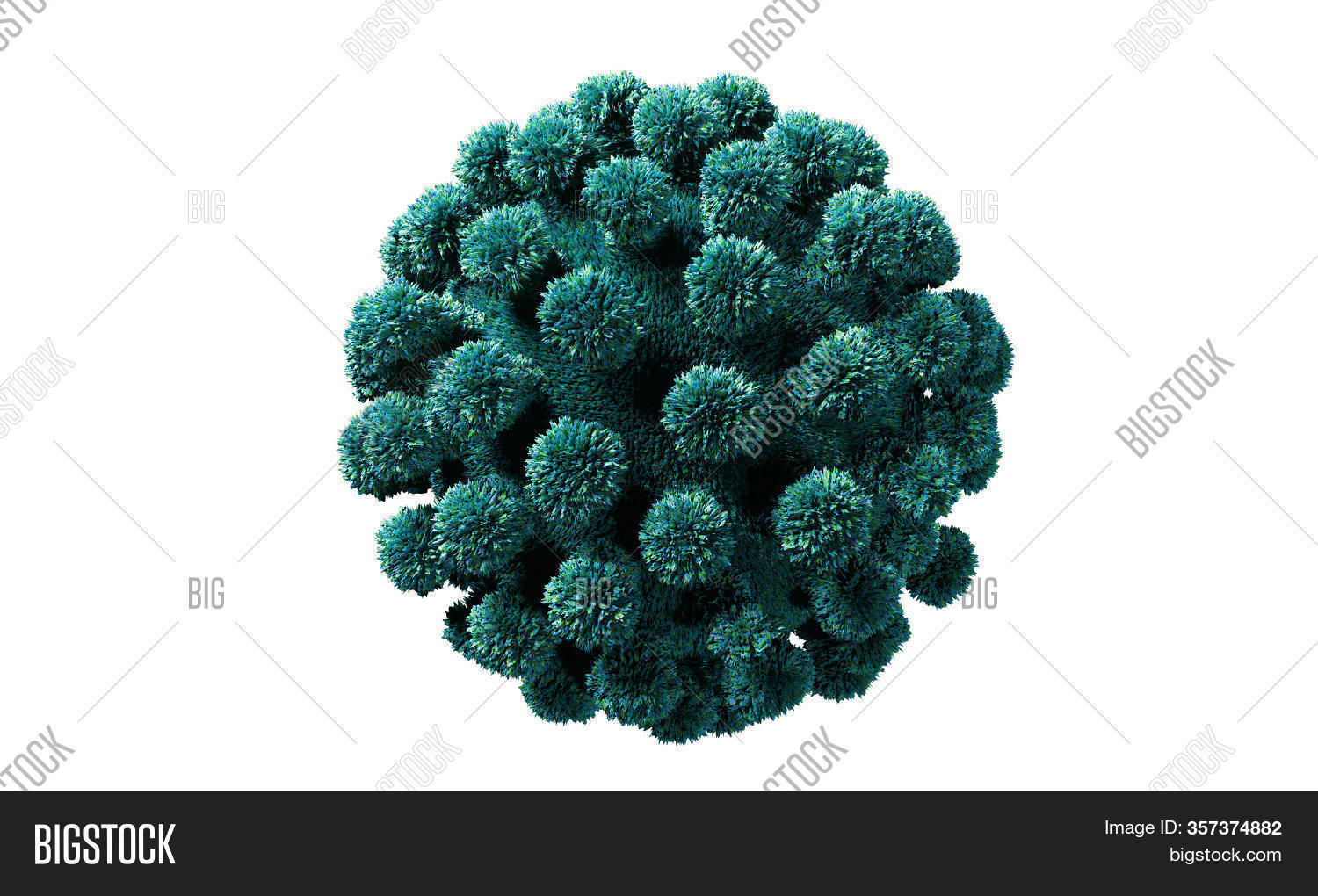 Virus Isolated On Image & Photo (Free Trial) | Bigstock