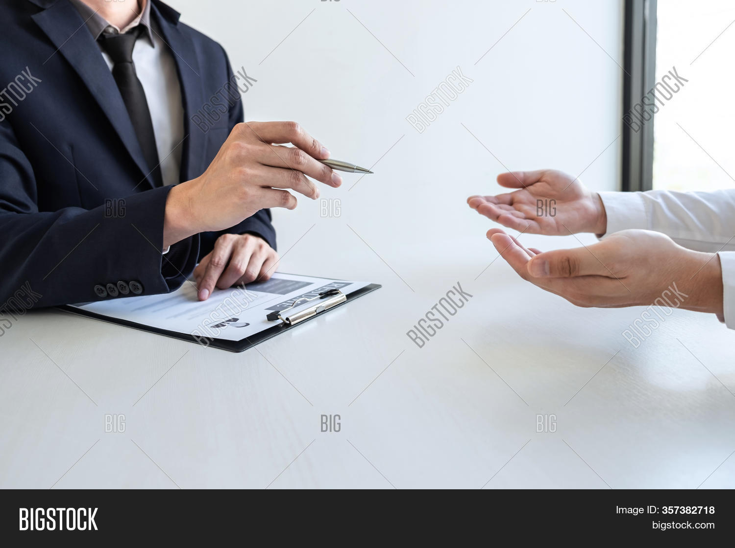 Businessman Interview Image & Photo (Free Trial) | Bigstock