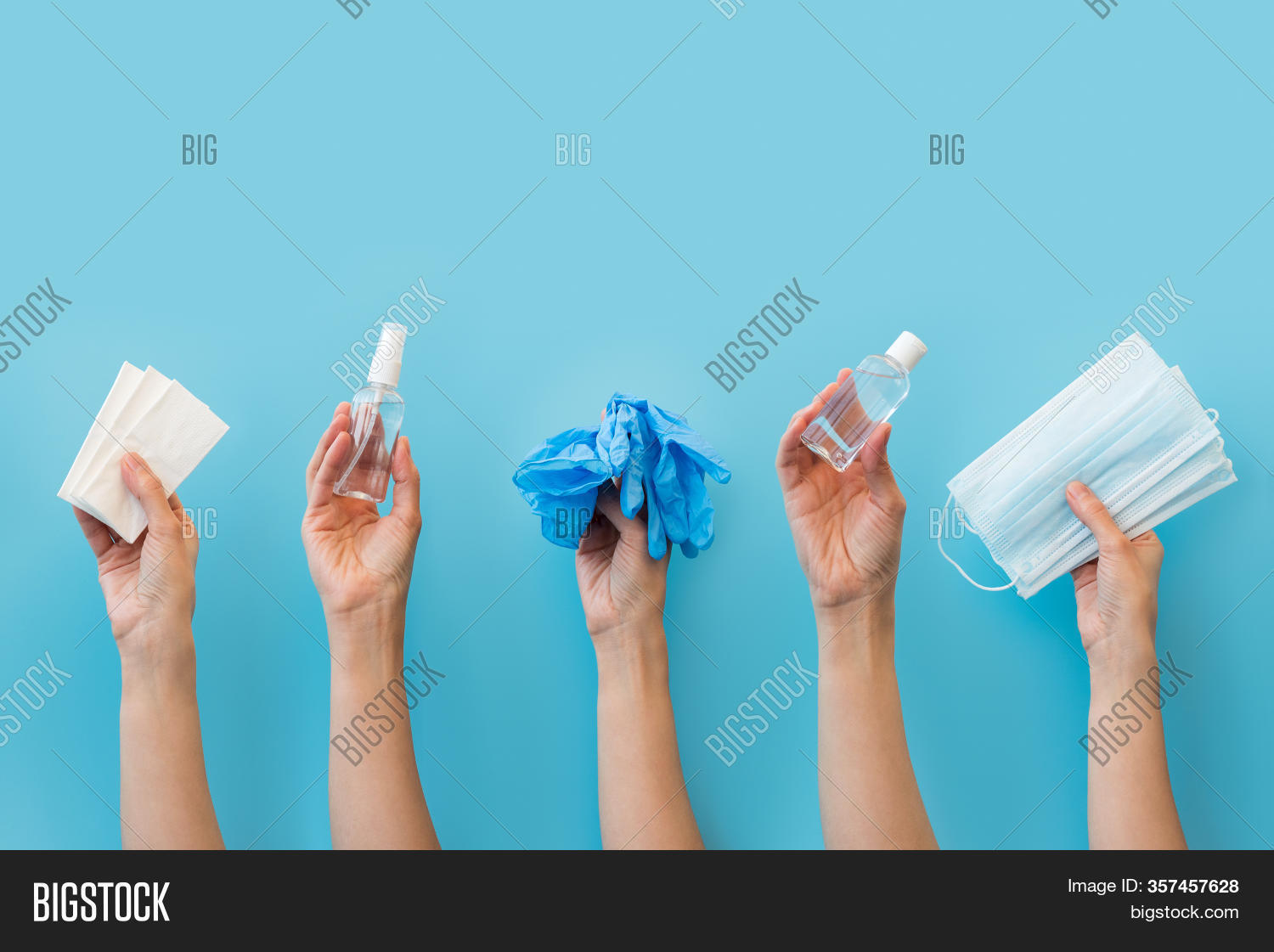 Set Antiseptic Items. Image & Photo (Free Trial) | Bigstock