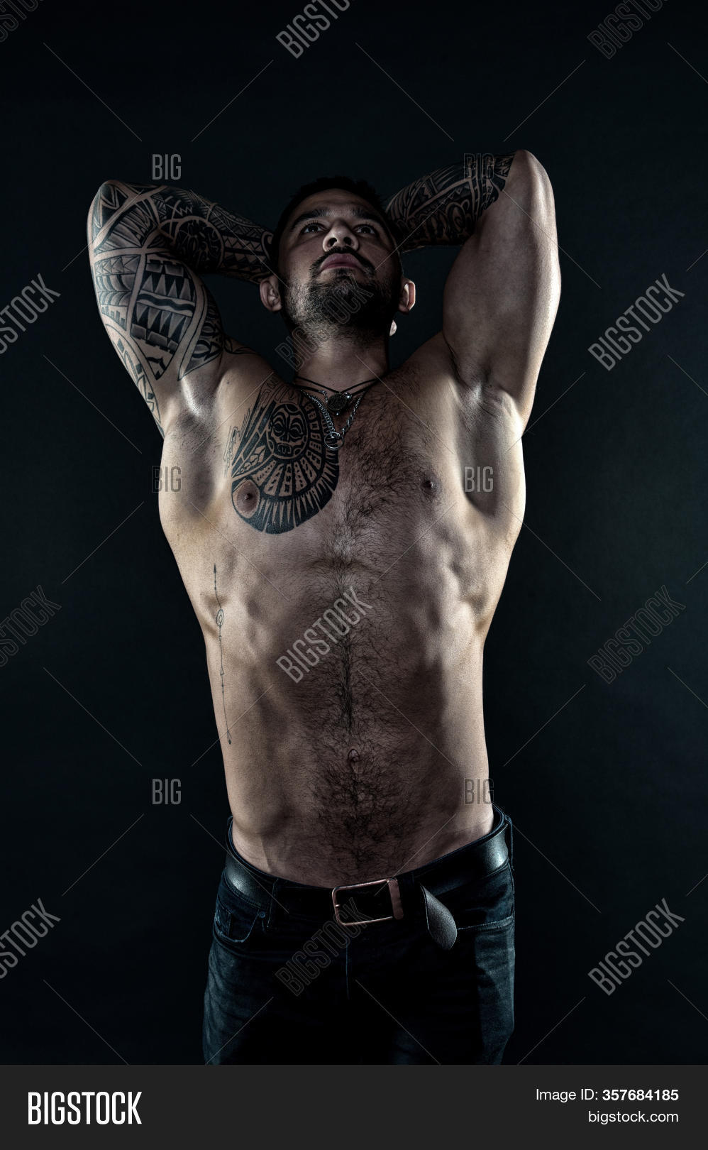 Handsome Brutal Man Image And Photo Free Trial Bigstock