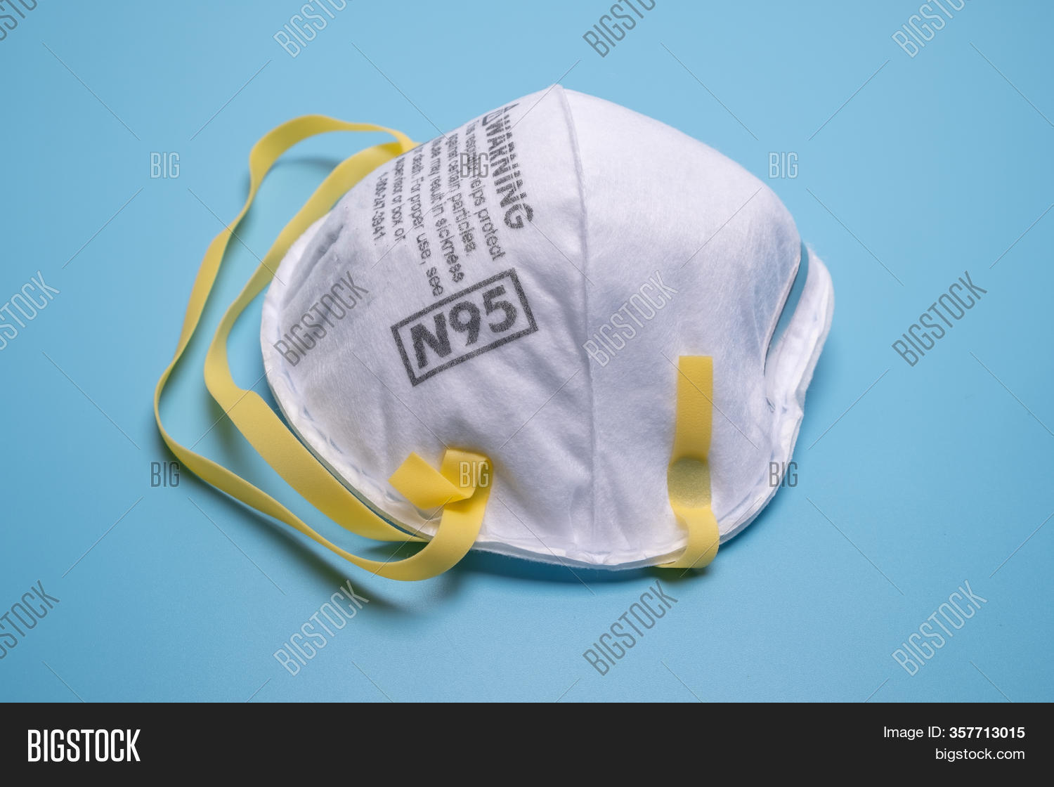 Closeup N95 Respirator Image & Photo (Free Trial) | Bigstock