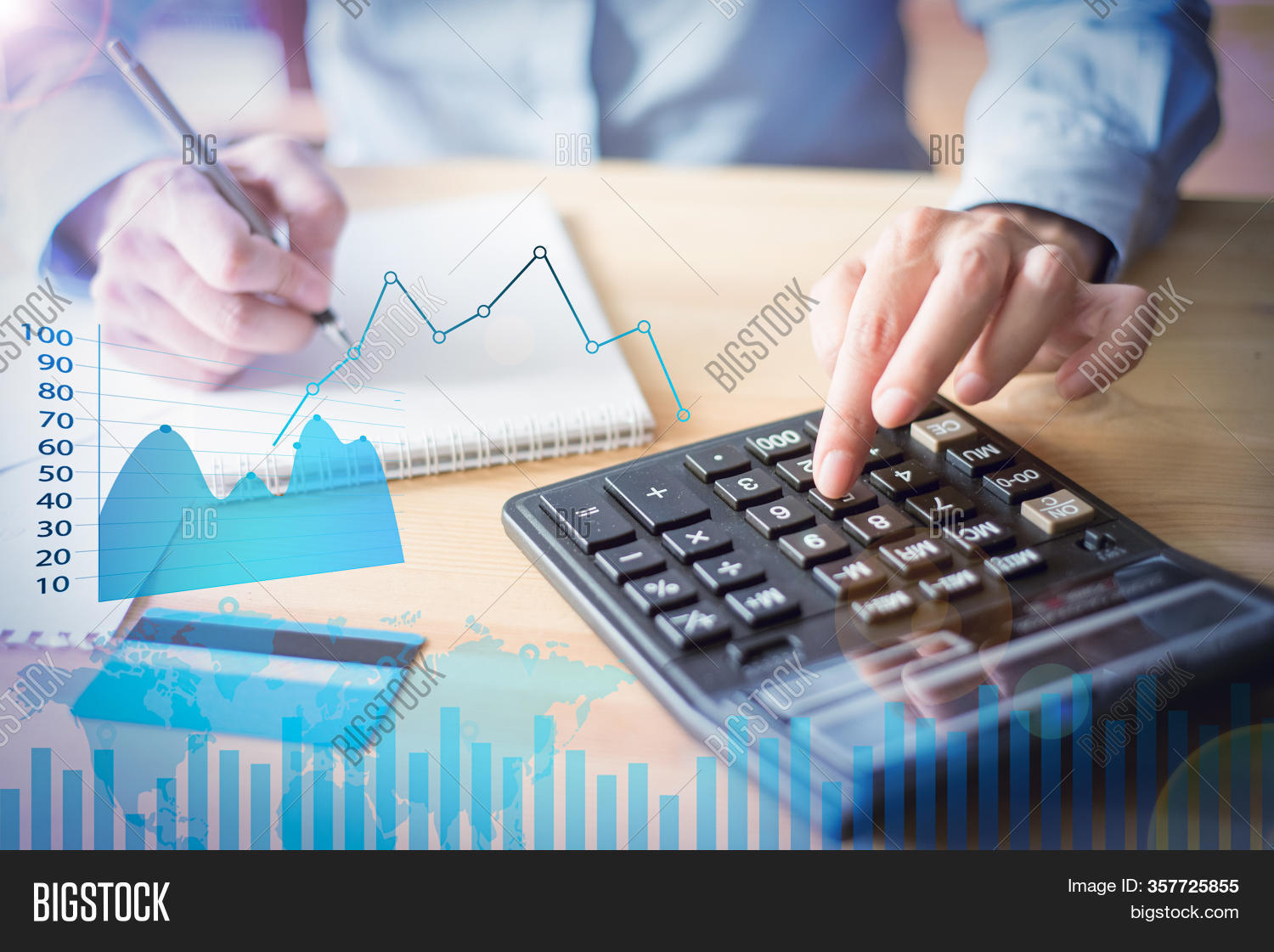 Accountant Making Image & Photo (Free Trial) | Bigstock