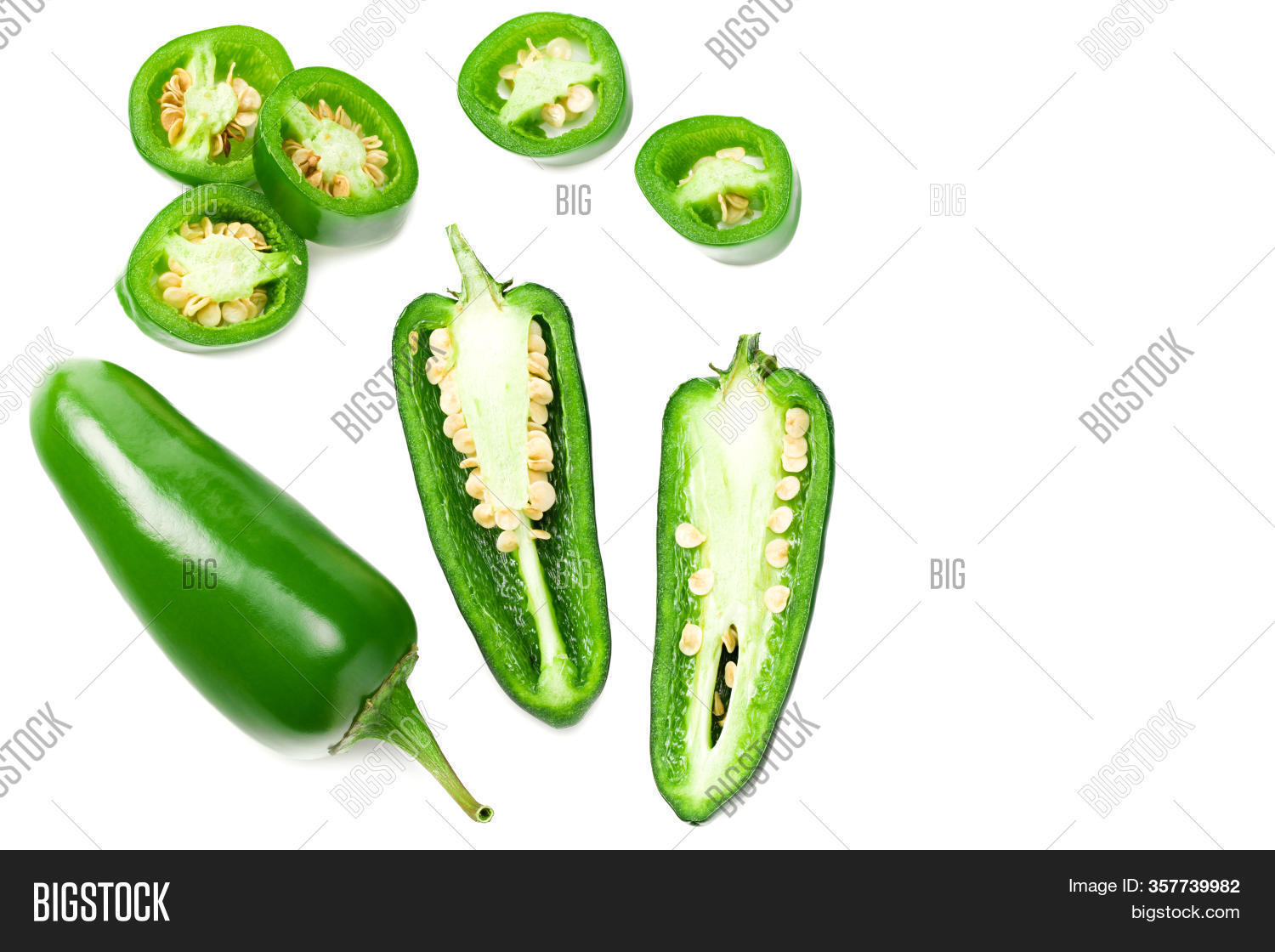 Sliced Jalapeno Image & Photo (Free Trial) | Bigstock