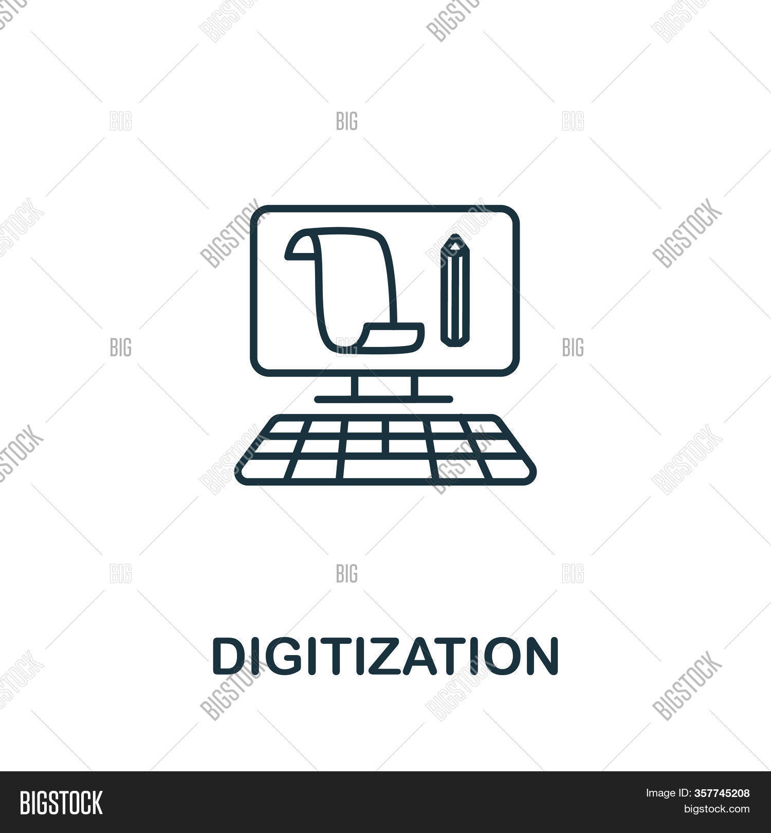 Digitization Icon Image & Photo (Free Trial) | Bigstock