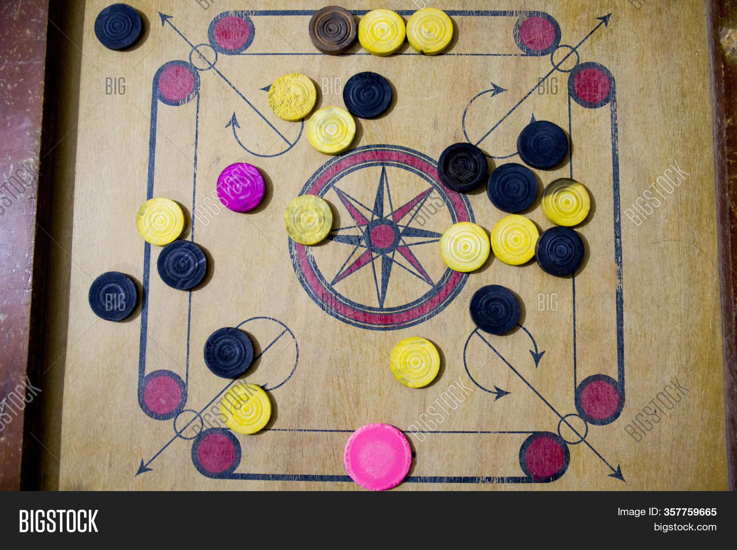 Game Carom Set Ready Image & Photo (Free Trial) | Bigstock