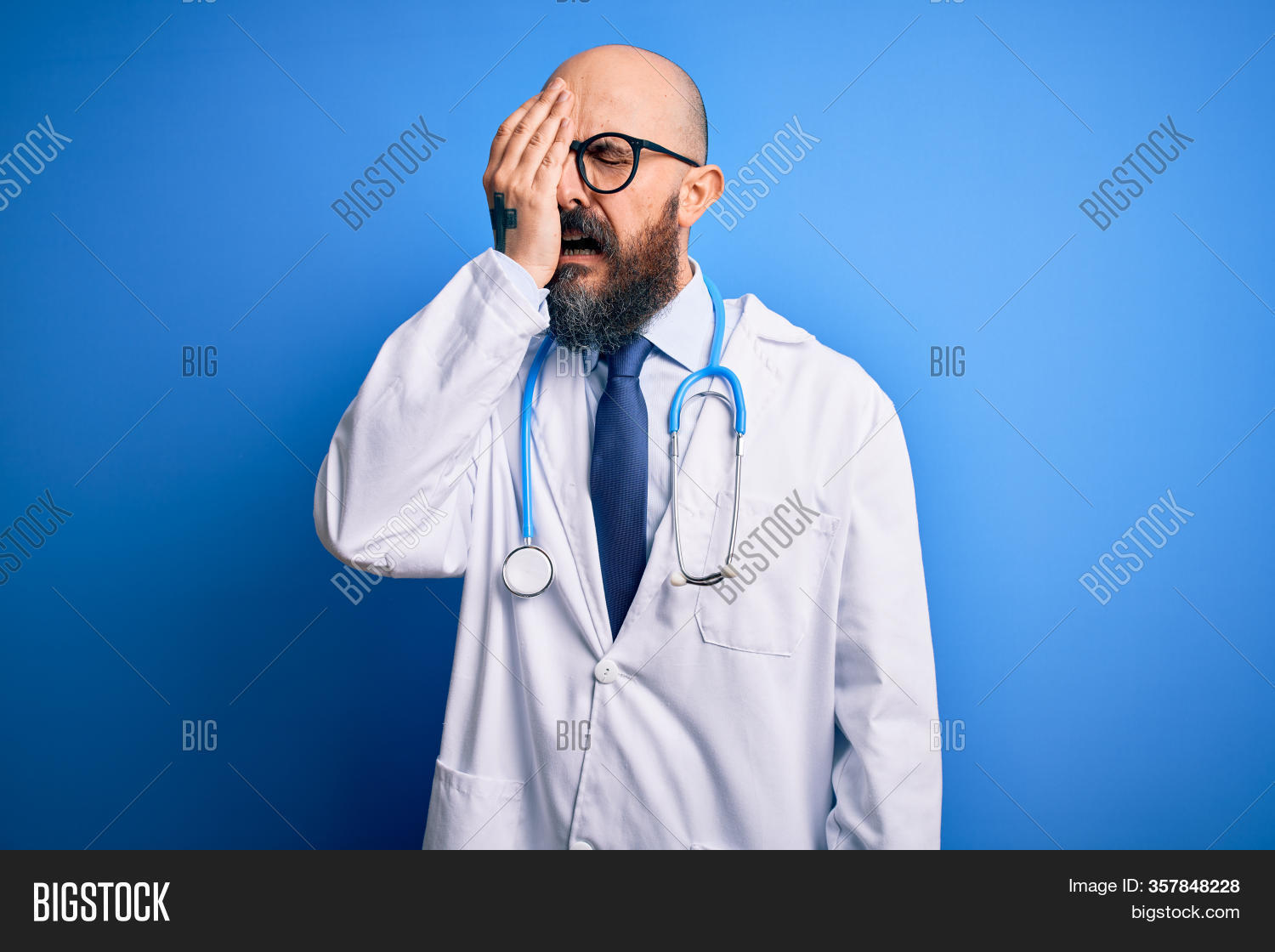 Handsome Bald Doctor Image & Photo (Free Trial) | Bigstock