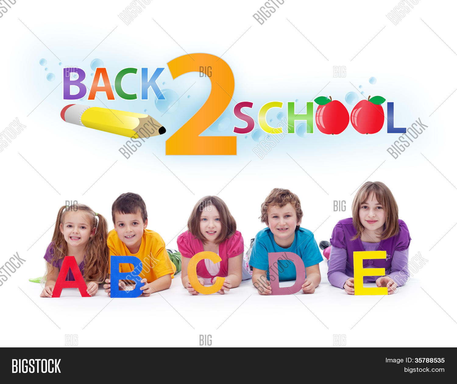 Kids Alphabet Letters Image & Photo (Free Trial) | Bigstock