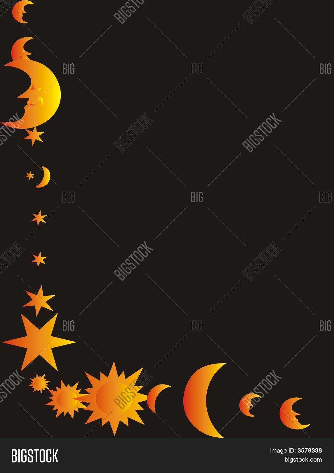 Stars Moon Frame Image & Photo (Free Trial) | Bigstock