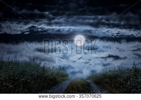 Night Rural Landscape Image & Photo (Free Trial) | Bigstock
