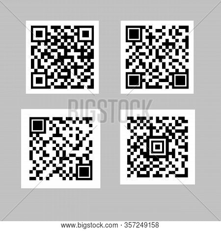 Collection Qr Code. Vector & Photo (Free Trial) | Bigstock