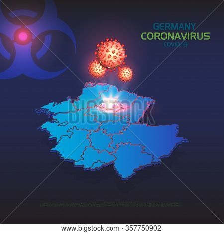 Vector y foto Coronavirus Germany (prueba gratis) | Bigstock