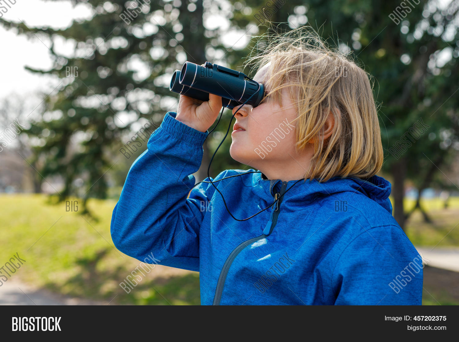 Child Looking Through Image & Photo (Free Trial) | Bigstock