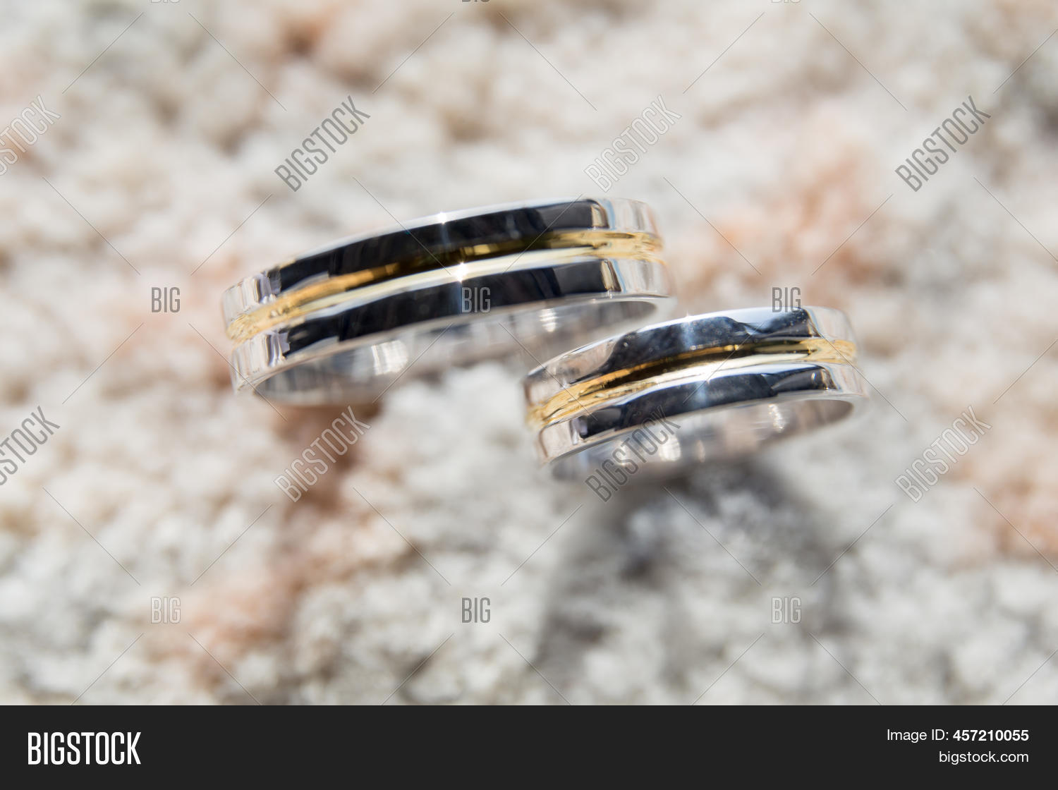 Golden Wedding Rings Image & Photo (Free Trial) | Bigstock