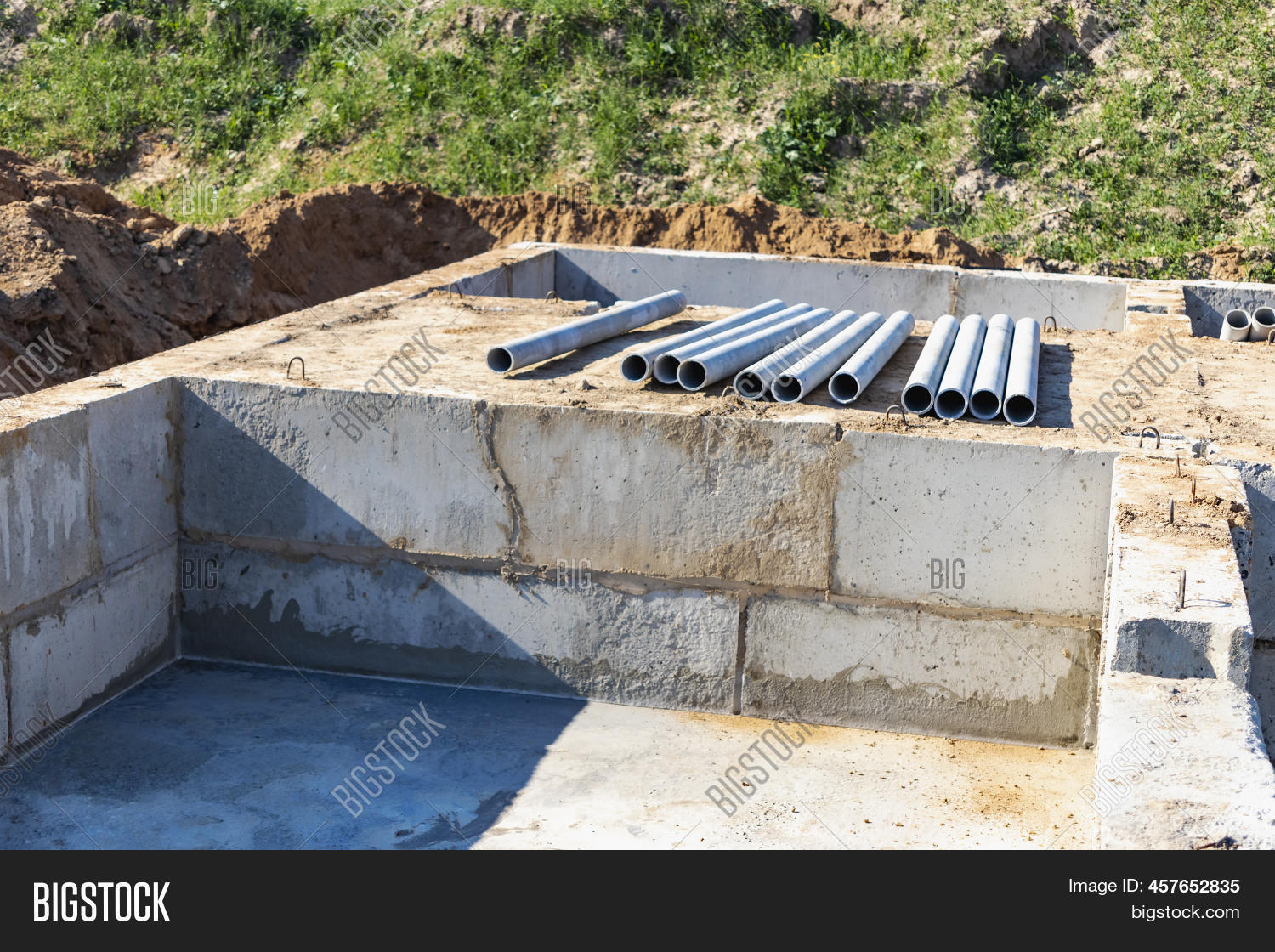 Strip Foundation New Image & Photo (Free Trial) | Bigstock