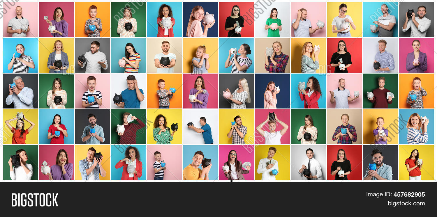 Collage Photos People Image & Photo (Free Trial) | Bigstock