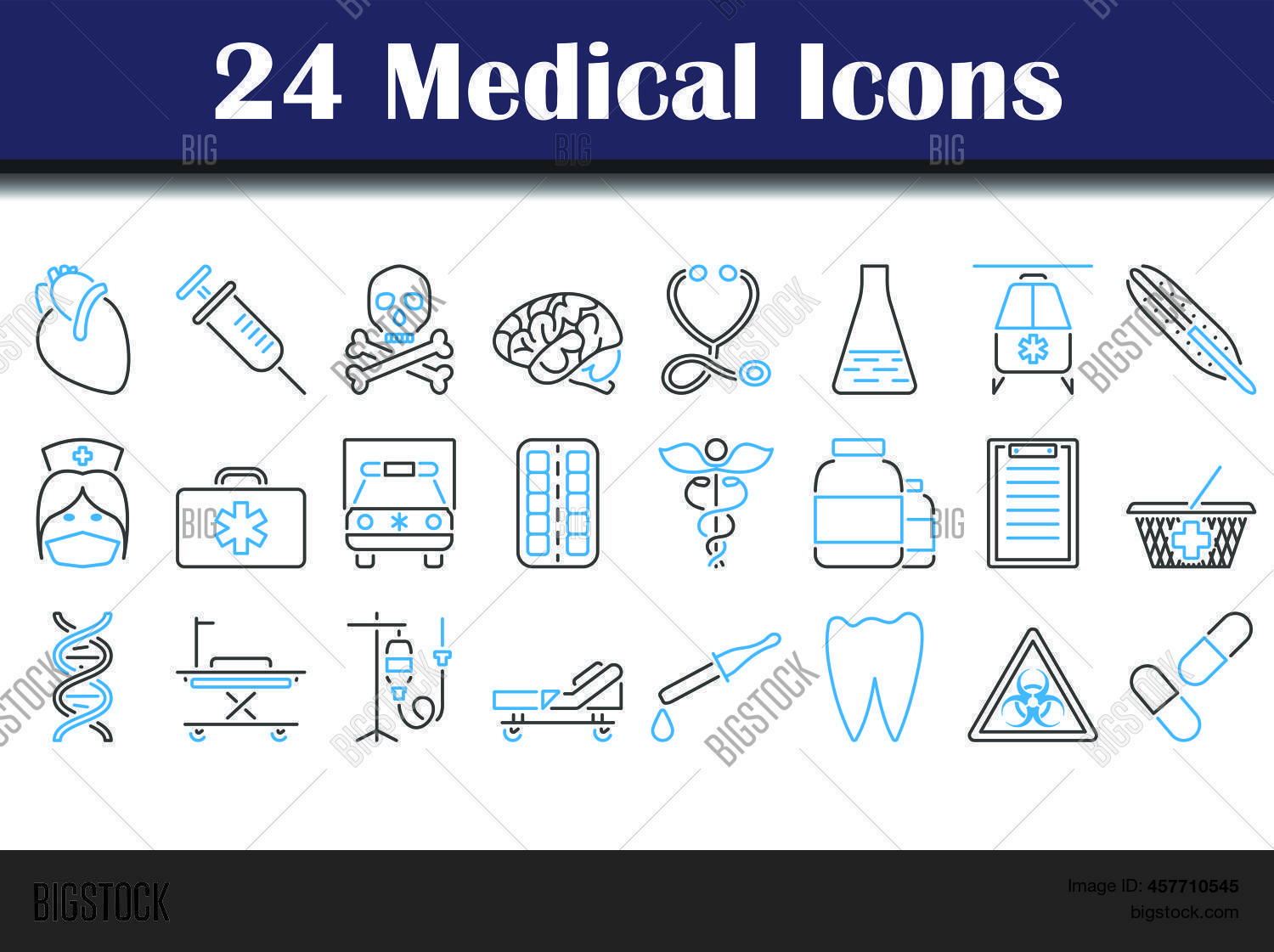 Medical Icon Set. Vector & Photo (Free Trial) | Bigstock
