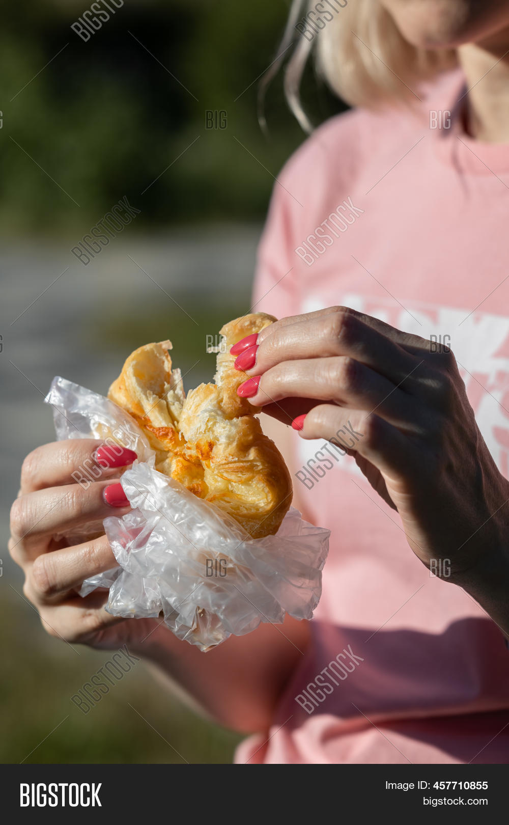 Woman Breaking Off Image & Photo (Free Trial) | Bigstock