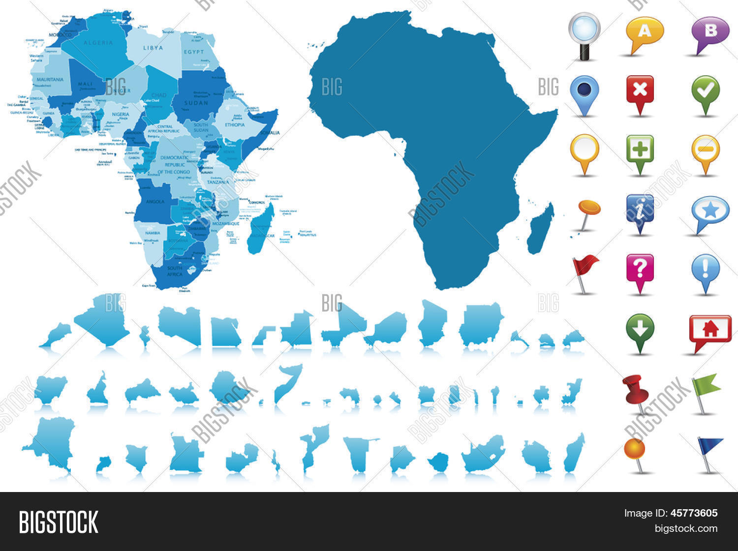 Africa-highly Vector & Photo (Free Trial) | Bigstock