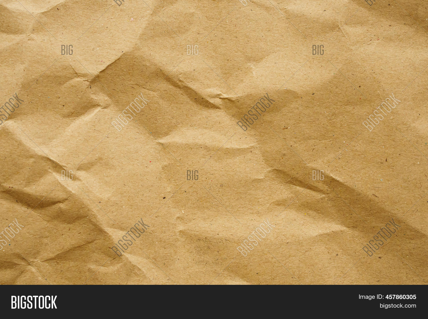 Brown Crumpled Paper Image & Photo (Free Trial) | Bigstock