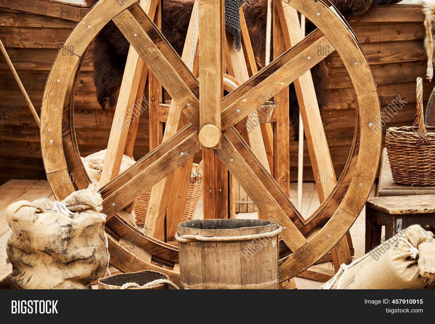 Medieval Port Wooden Image & Photo (Free Trial) | Bigstock