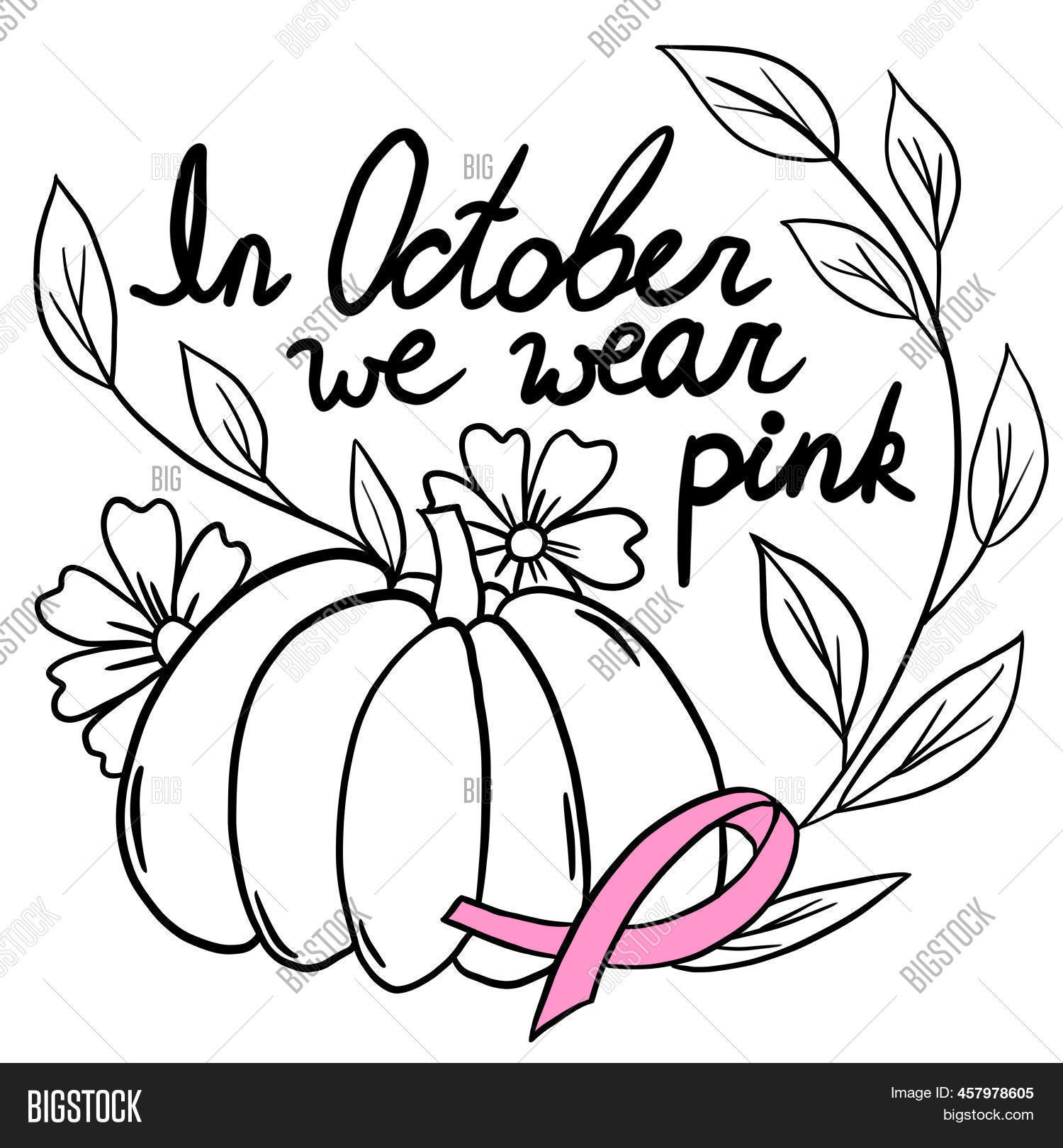 October We Wear Pink. Image & Photo (Free Trial) | Bigstock