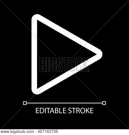 Play Button White Vector & Photo (Free Trial) | Bigstock