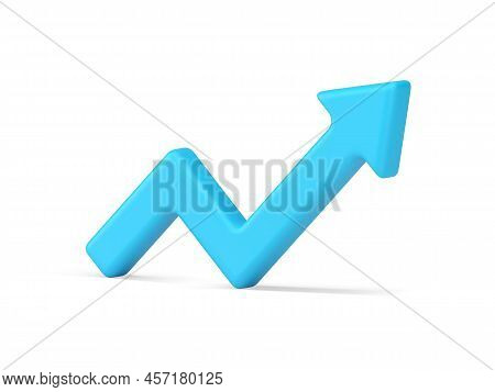 Blue Angled Arrow Top Vector & Photo (Free Trial) | Bigstock