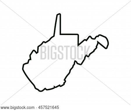 Us State Map. West Vector & Photo (Free Trial) | Bigstock