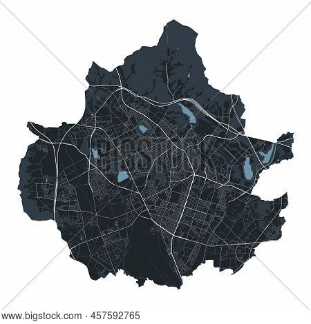 Suwon Vector Map. Vector & Photo (Free Trial) | Bigstock