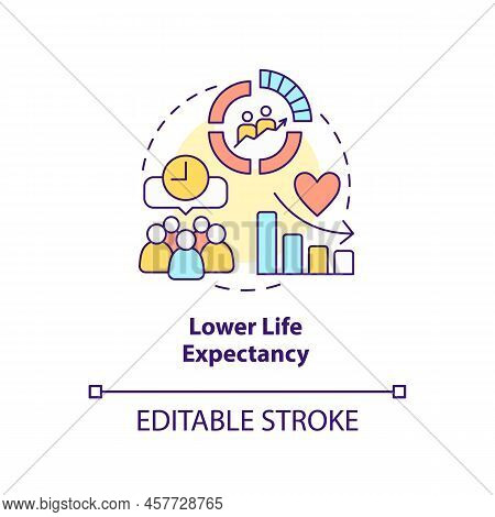 Lower Life Expectancy Vector & Photo (Free Trial) | Bigstock
