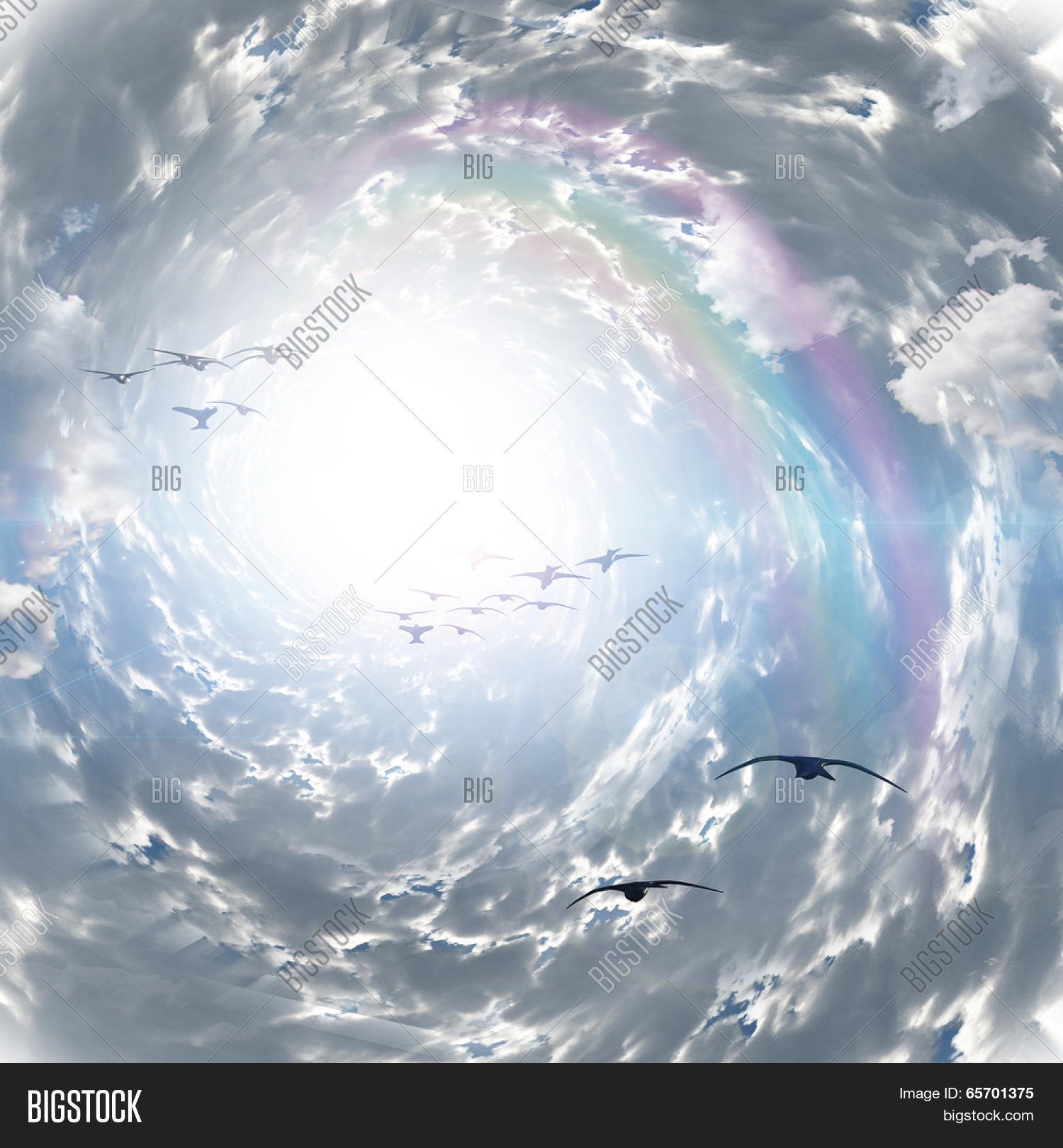 Tunnel Clouds Image & Photo (Free Trial) | Bigstock