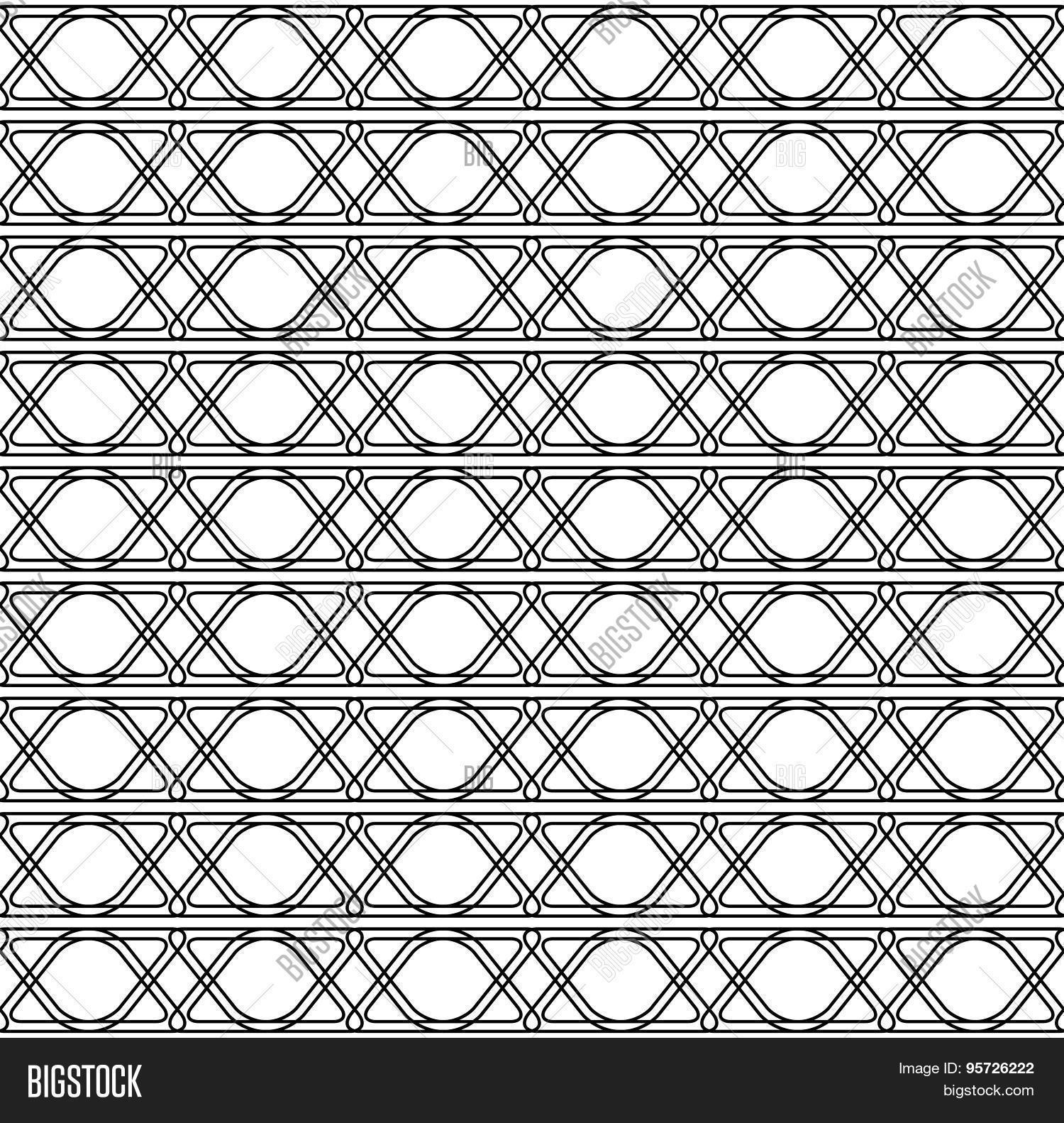 Black White Geometric Vector & Photo (Free Trial) | Bigstock
