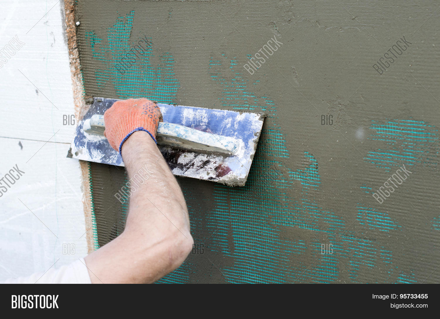 Applying Putty Wall Image & Photo (Free Trial) | Bigstock