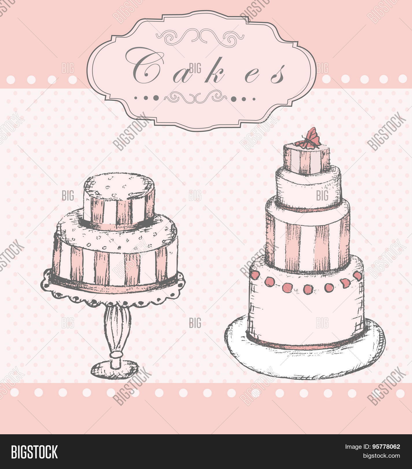 Background Cakes Vector & Photo (Free Trial) | Bigstock