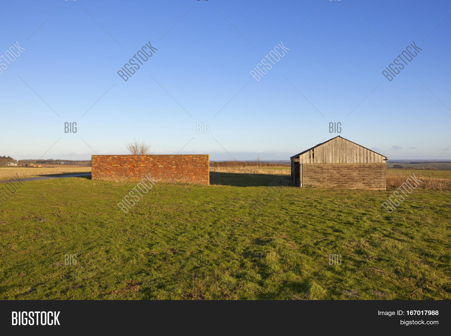 Barn Brick Wall Image & Photo (Free Trial) | Bigstock