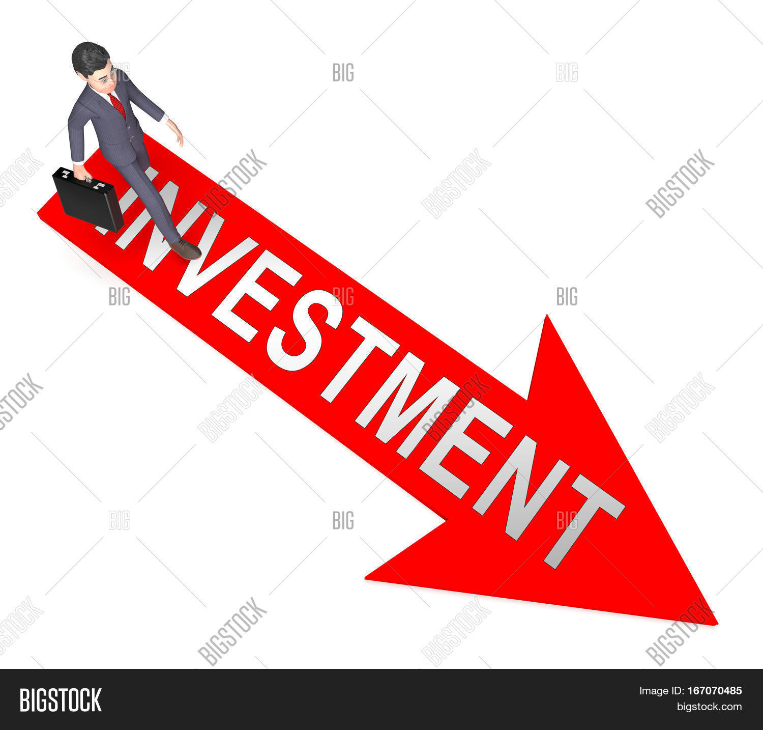 Investment Arrow Shows Image & Photo (Free Trial) | Bigstock