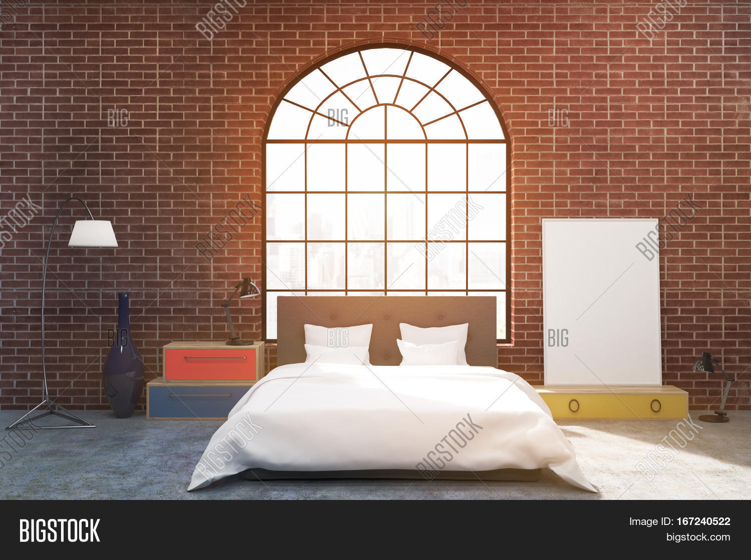Front View Bedroom Image & Photo (Free Trial) | Bigstock