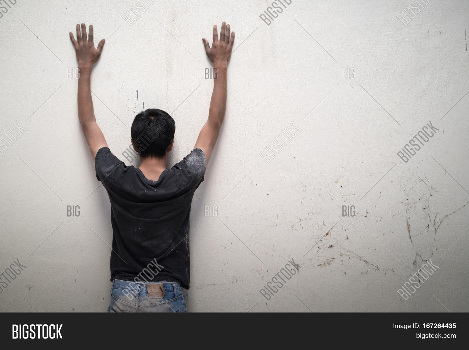 Man Show Hands Facing Image & Photo (Free Trial) | Bigstock