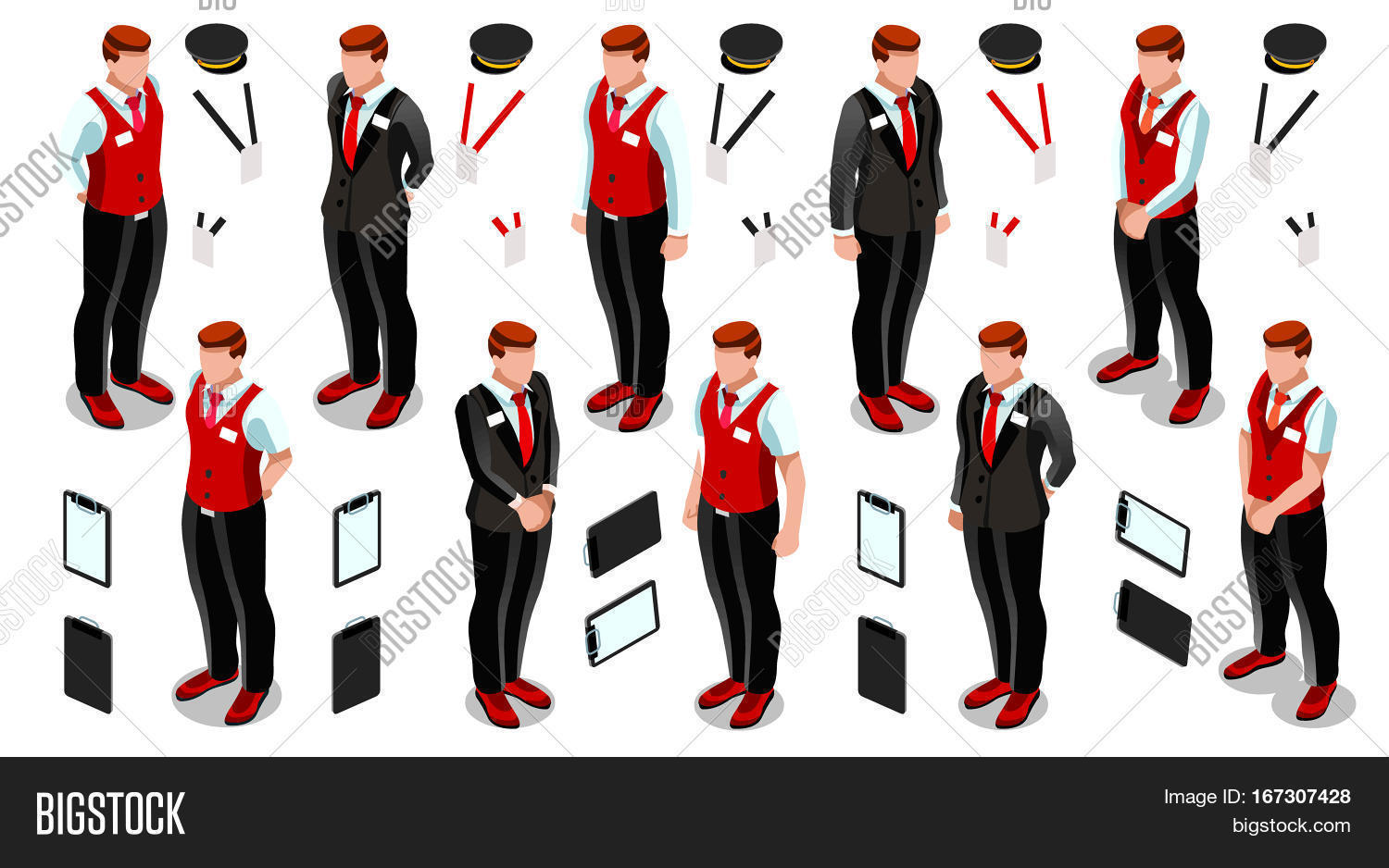 Isometric Male Man Vector & Photo (Free Trial) | Bigstock