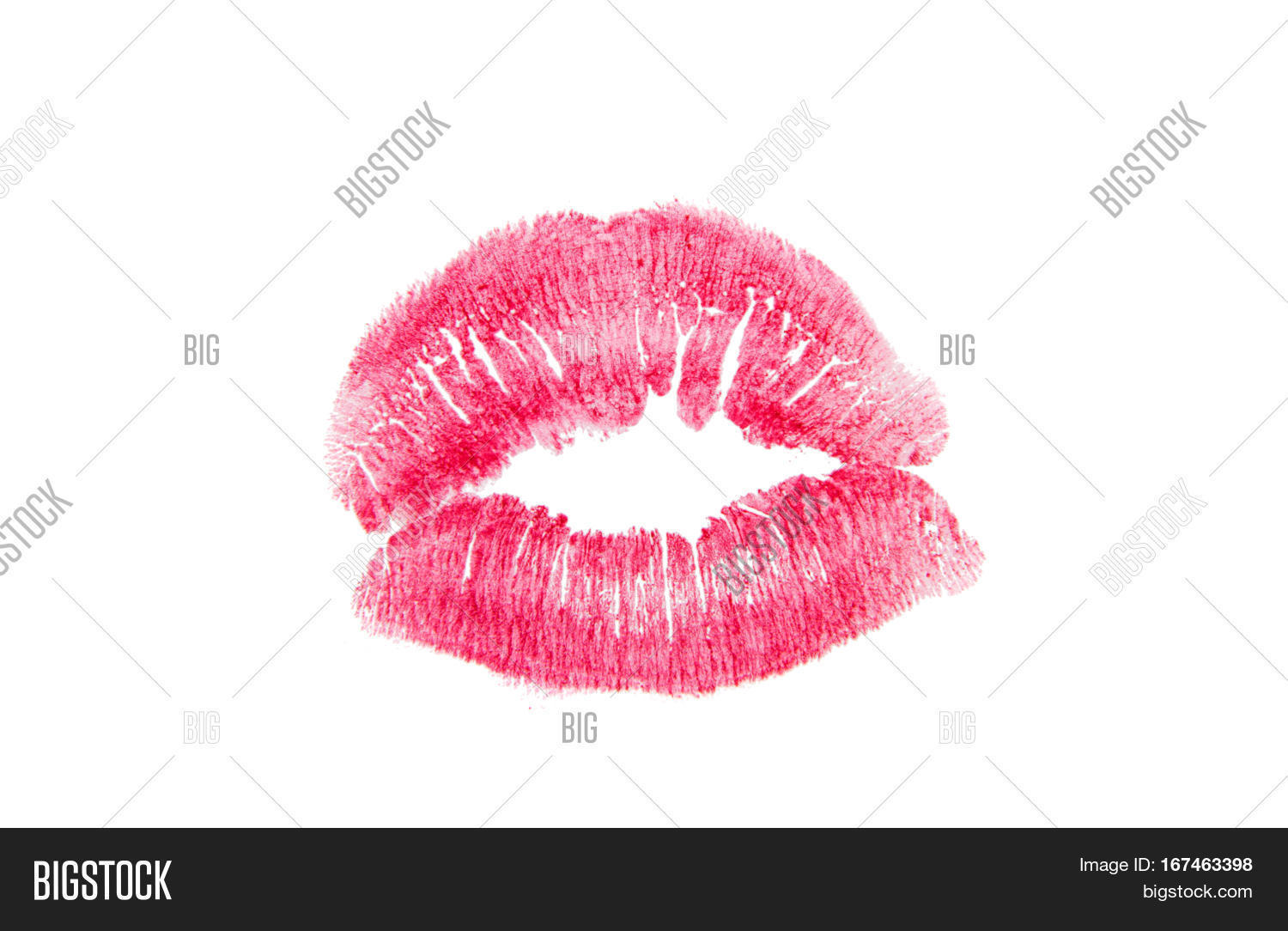 Lips Lipstick Mark On Image & Photo (Free Trial) | Bigstock