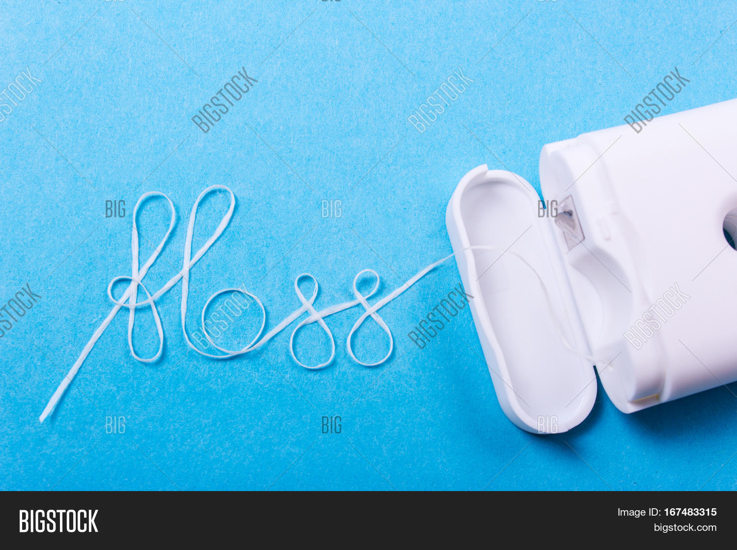 Dental Floss Word Image & Photo (Free Trial) | Bigstock