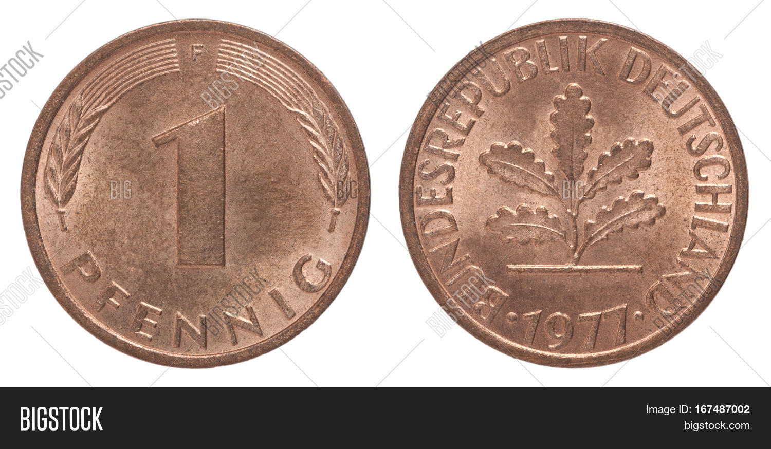 German Pfennig Coin Image & Photo (Free Trial) | Bigstock