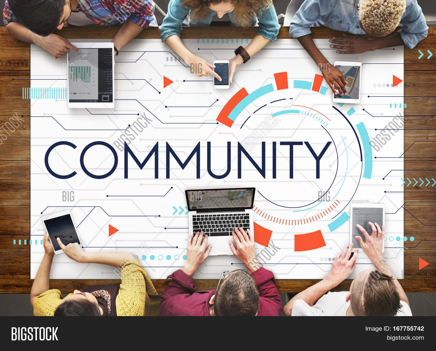 Digital Community Image & Photo (Free Trial) | Bigstock