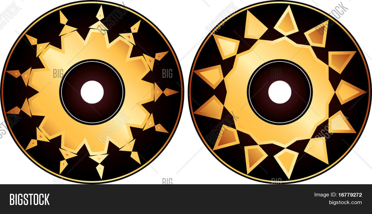 CD - DVD Label Design Vector & Photo (Free Trial) | Bigstock