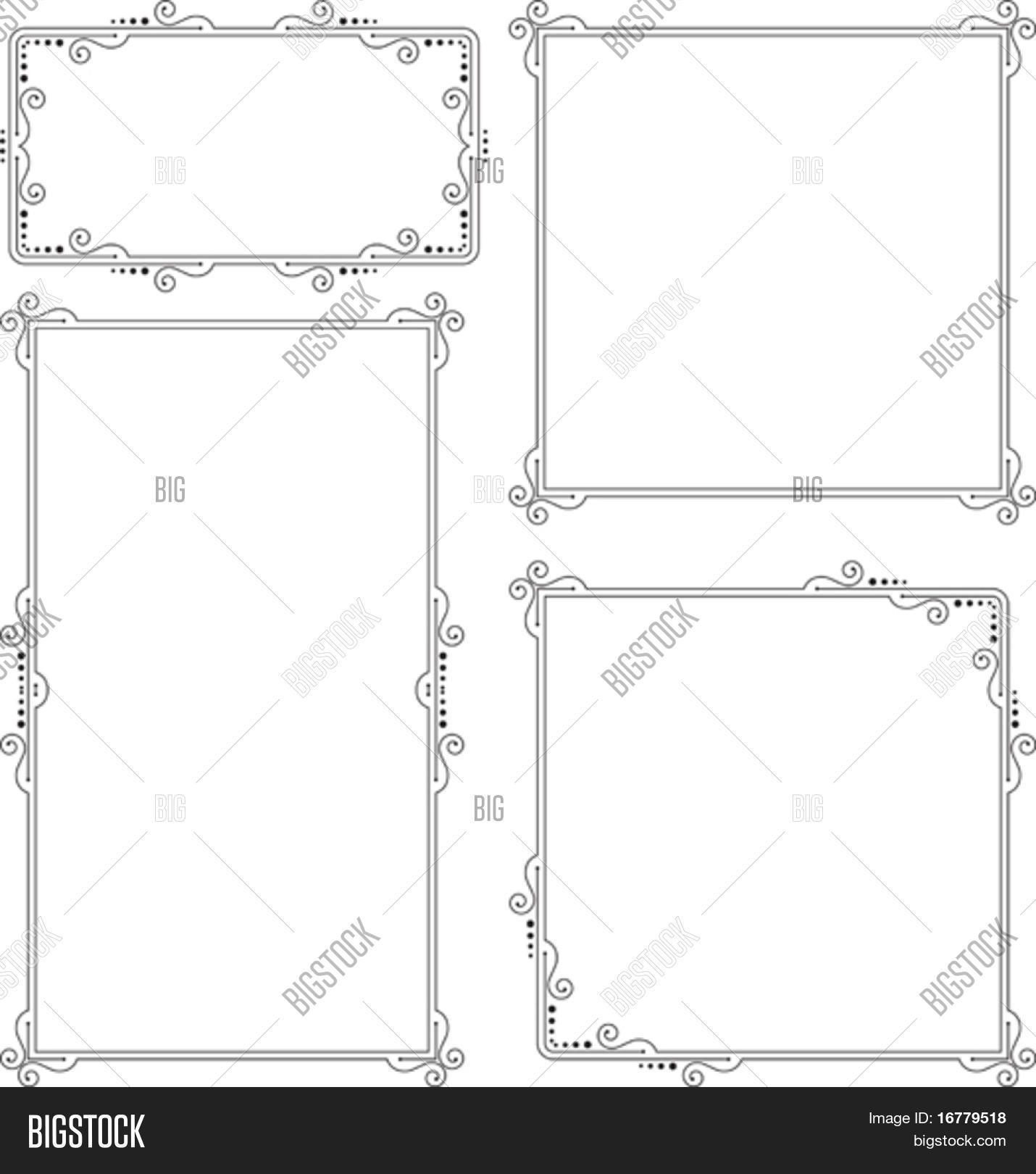 Border, Frame Design Vector & Photo (Free Trial) | Bigstock