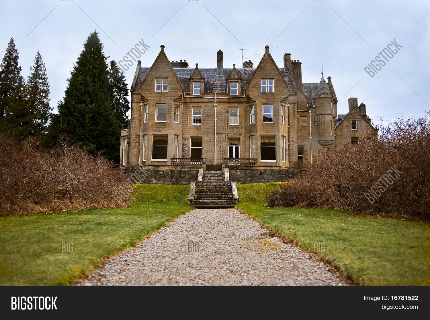 Scottish Country Manor Image & Photo (Free Trial) | Bigstock