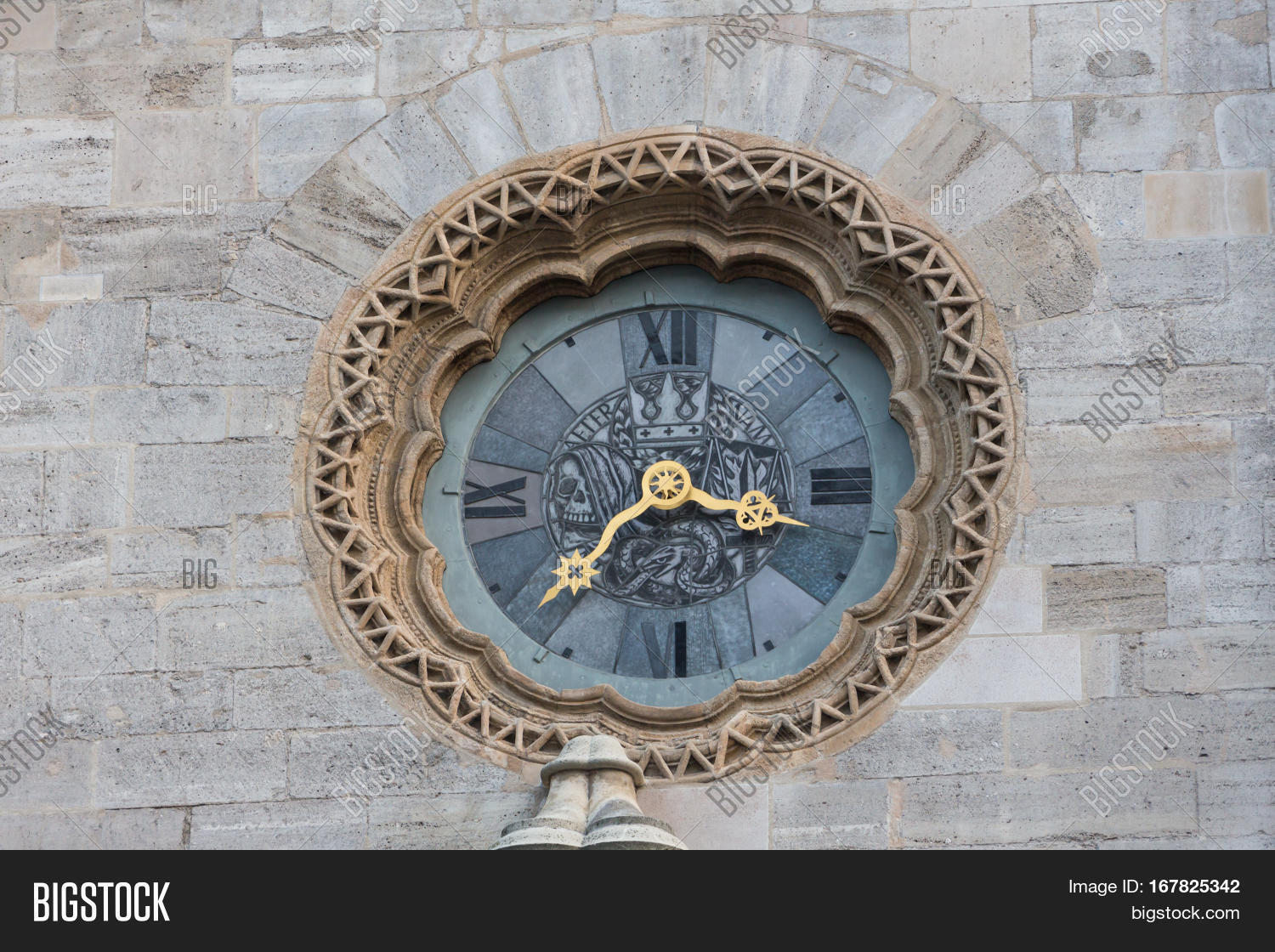 Clock Sculptures On Image & Photo (Free Trial) | Bigstock