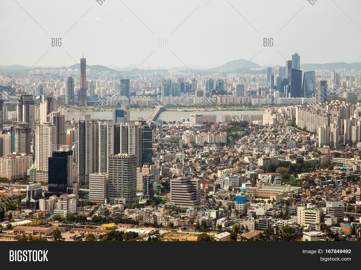 Aerial Views Seoul Image & Photo (Free Trial) | Bigstock