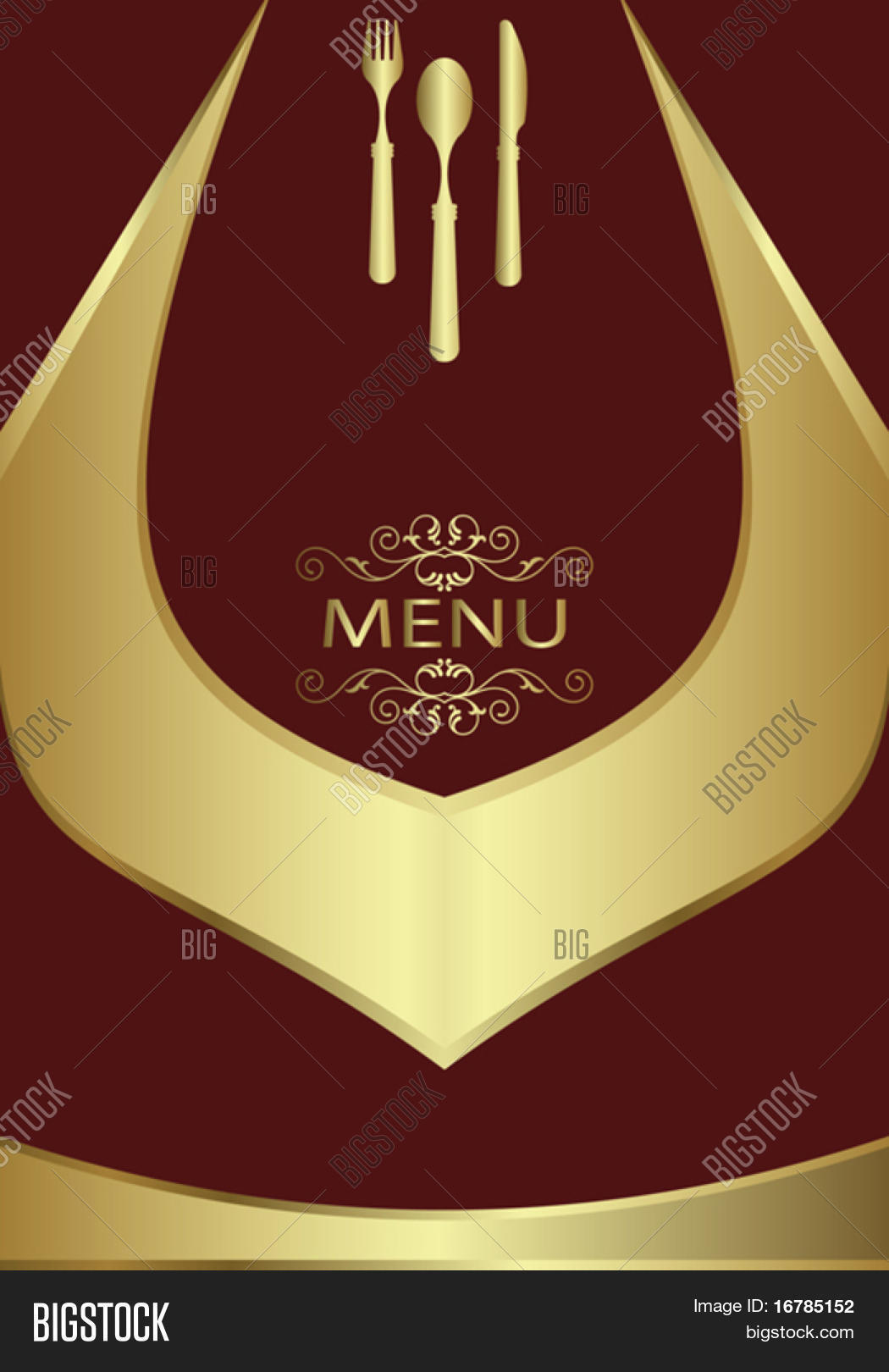 Menu Card Design Vector & Photo (Free Trial) | Bigstock