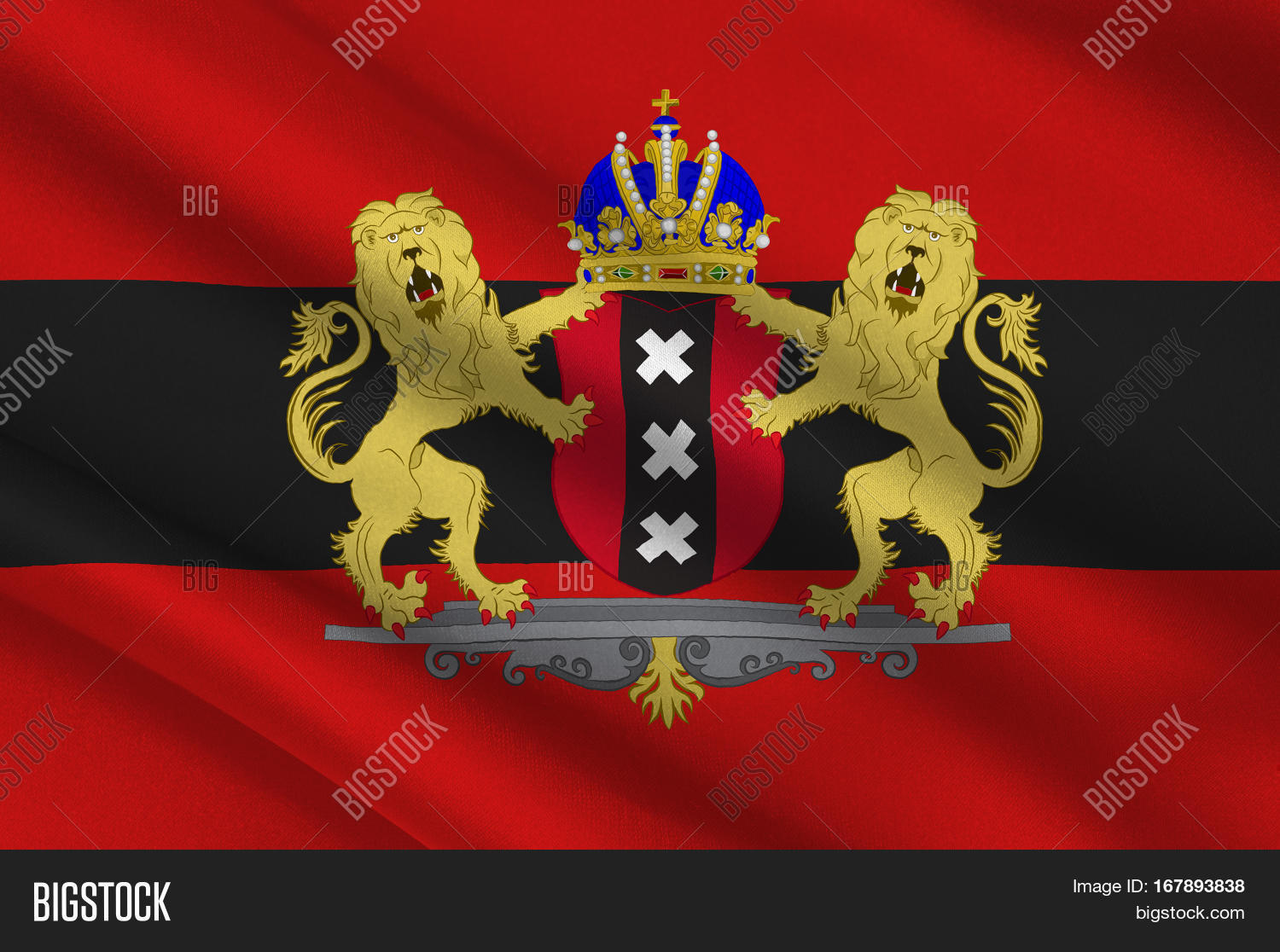 Amsterdam The Real Flag